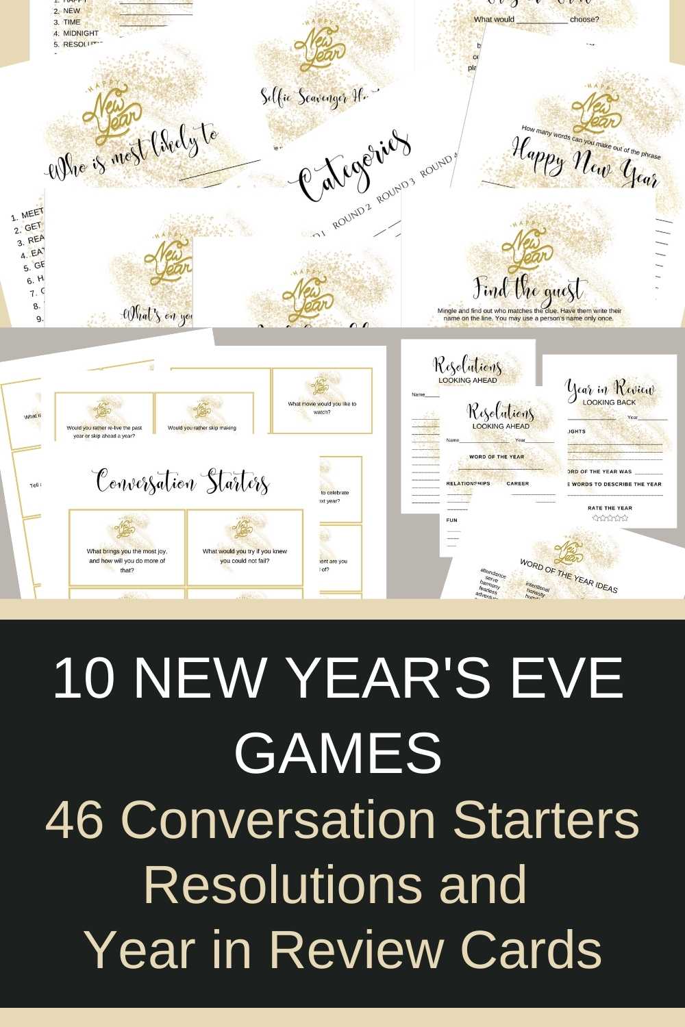 24 New Year's Eve Games for Adults (and Teens)