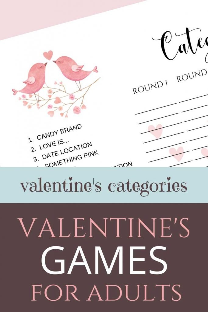 Simple Valentine's Games for Adults (couples, groups)