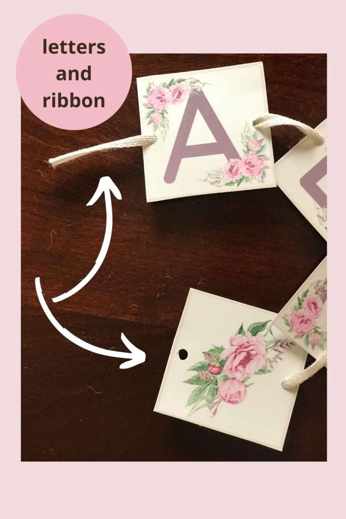 DIY ABC Blocks Mini Diaper Cakes