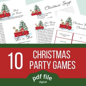 Christmas Money for Gift Auction (free printable)