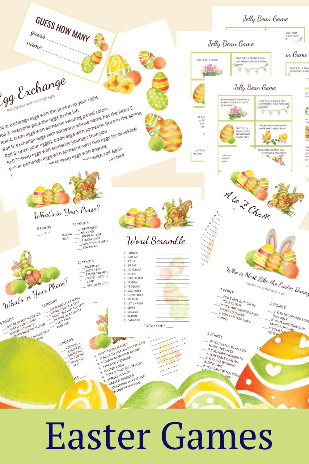 19 Fun Easter Games for Adults and Teens