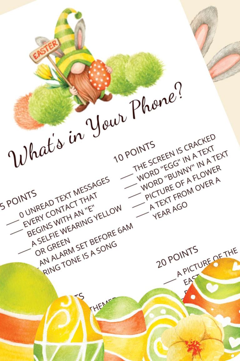 19 Fun Easter Games for Adults and Teens