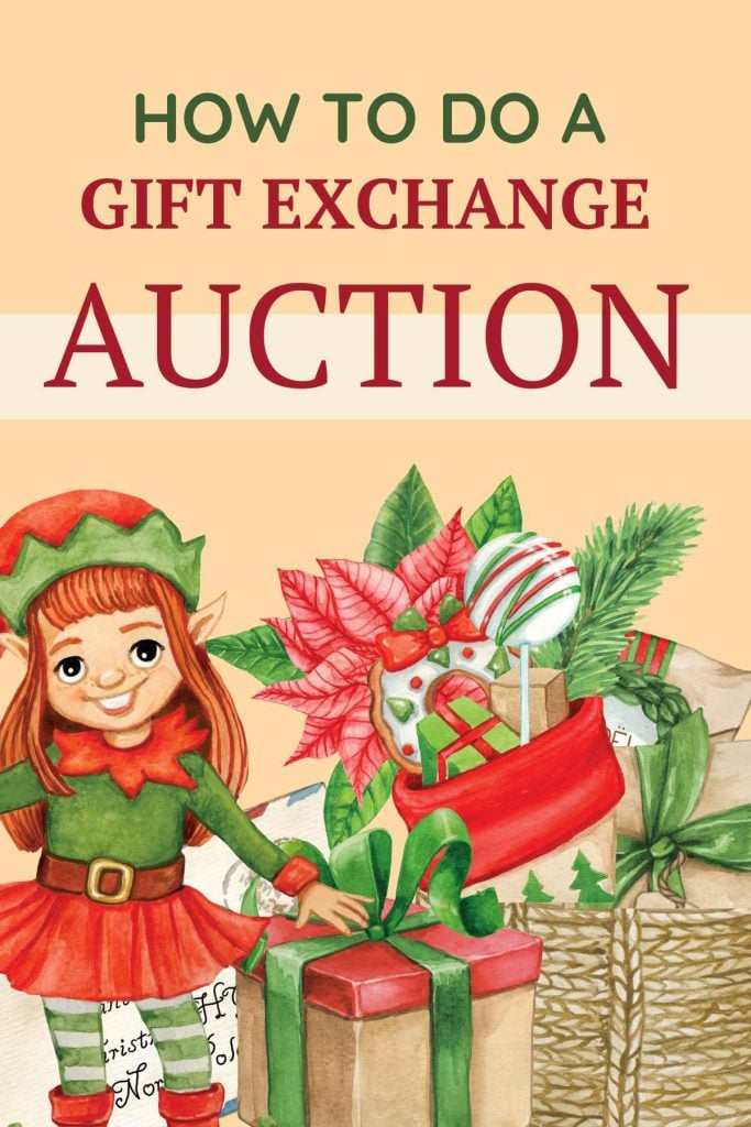 Christmas Money for Gift Auction (free printable)
