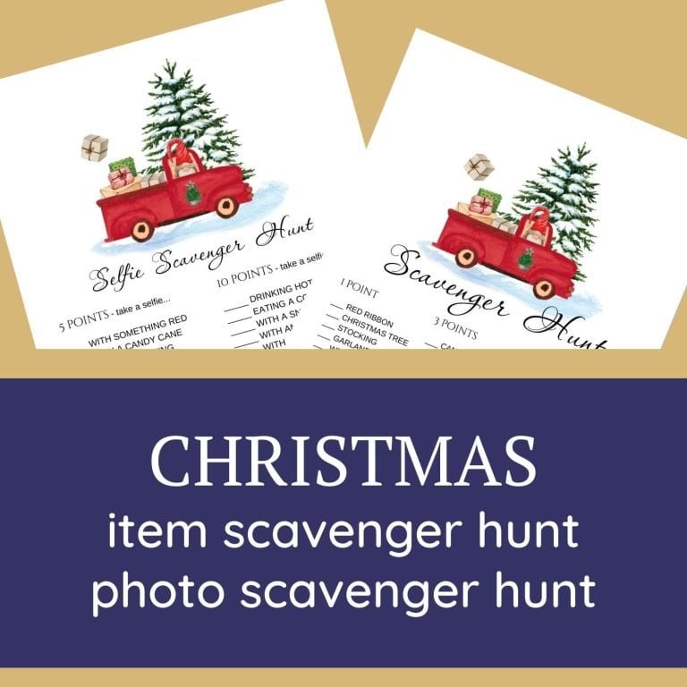 Free Christmas Hangman Template