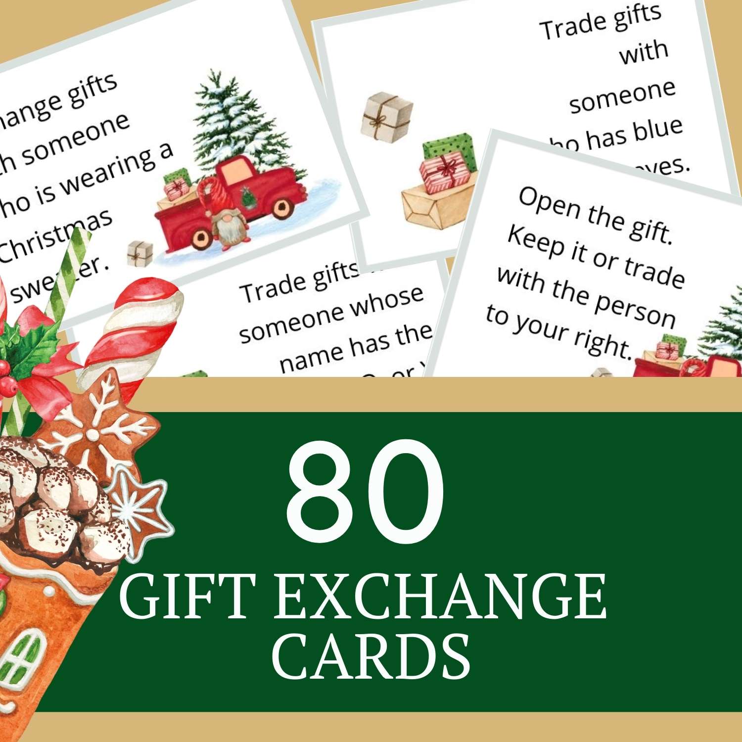 Free Christmas Hangman Template