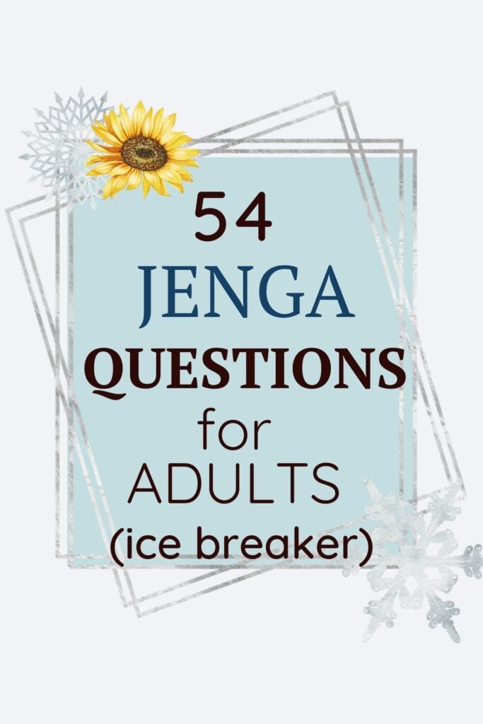 54 Fun Jenga Questions for Adults