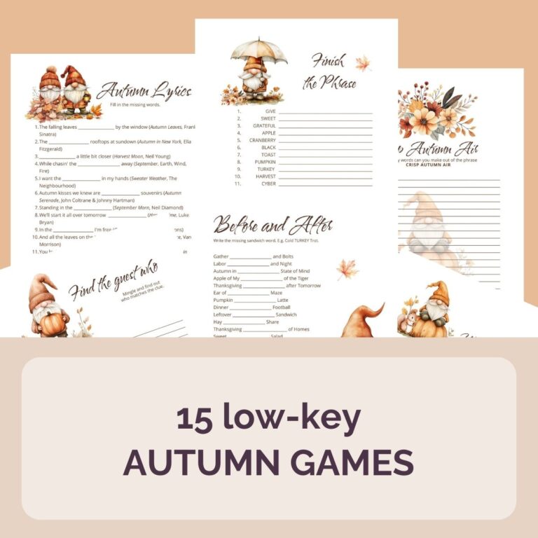 15 Fun Fall-Themed Outdoor Games for Families
