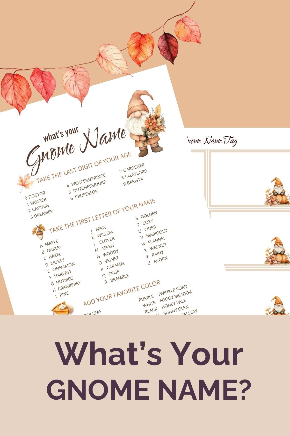 15 Fun Printable Fall Party Games for Adults