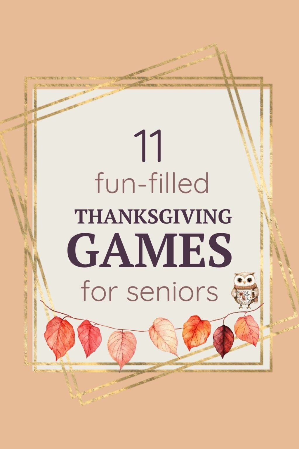 Senior Thanksgiving Game Bundle
